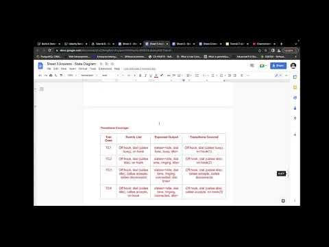 CSE334 Software Engineering Tutorial 6 Part 3: State Diagrams Sheet 3 Question 2 - YouTube