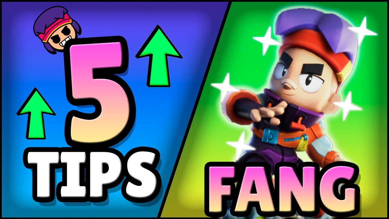 🦶 COMO USAR a FANG en BRAWL STARS 🦶 [5 Consejos] Como mejorar en Brawl ...