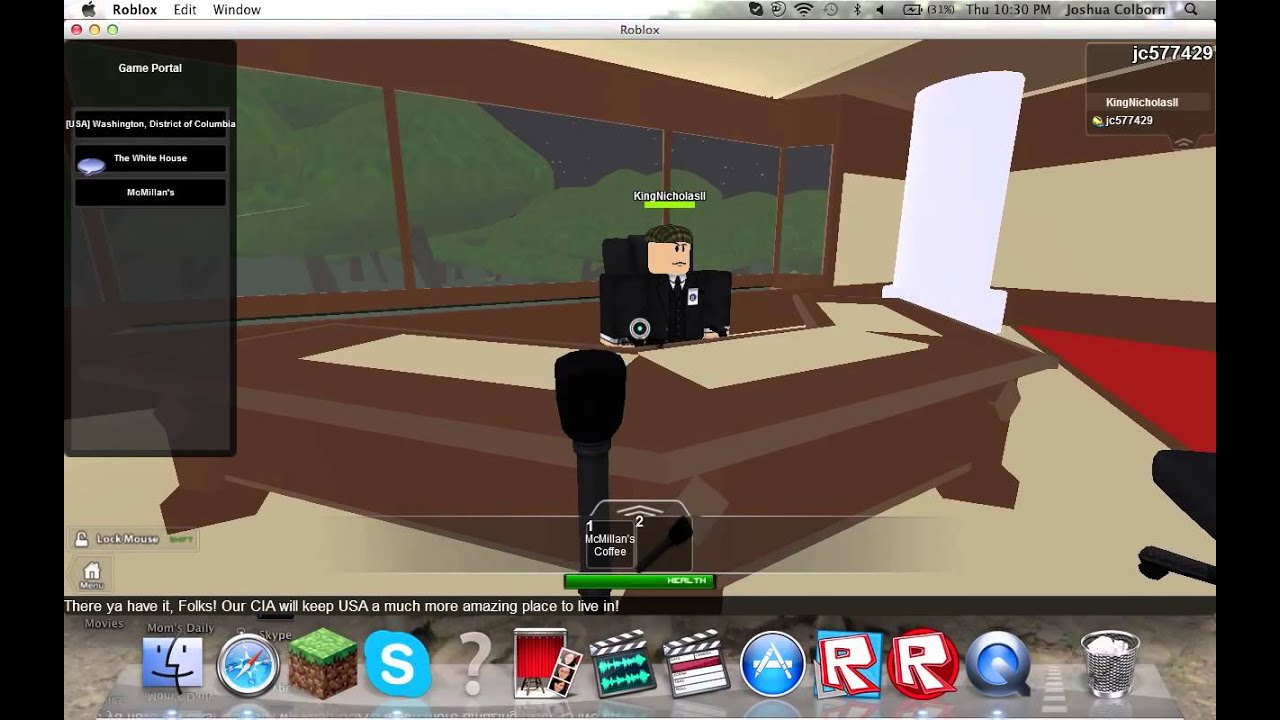 Interview with CIA Director ROBLOX - YouTube