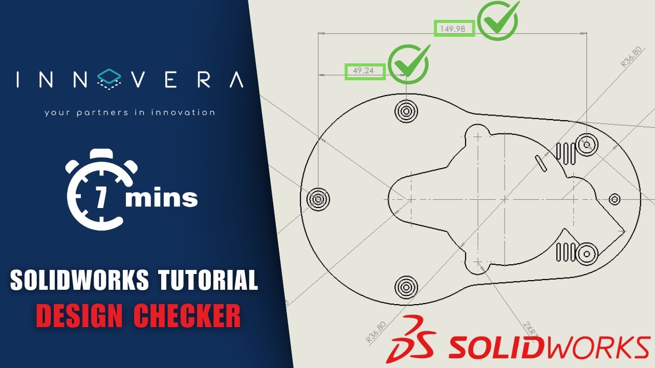 SOLIDWORKS Design Checker Tutorial - YouTube