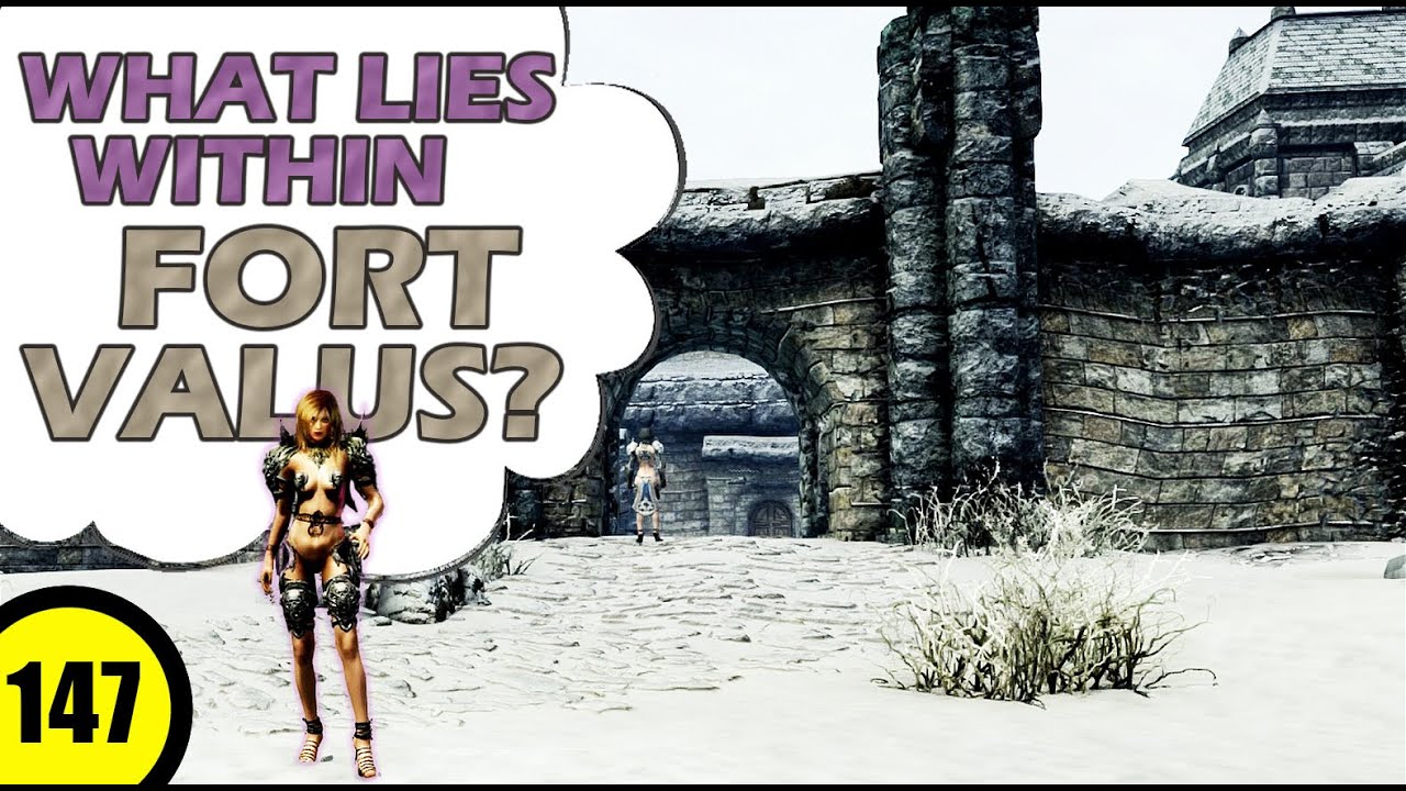 ULTRA-MODDED NSFW Skyrim 2024 Gameplay Fort Valus Playthrough # ...