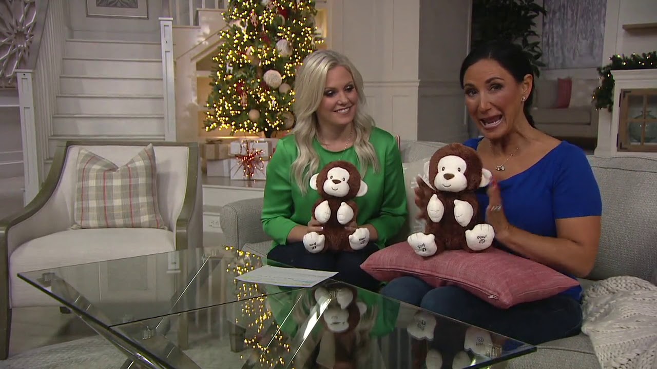 Clappy Plush Animated Monkey with Music by Gund on QVC - YouTube