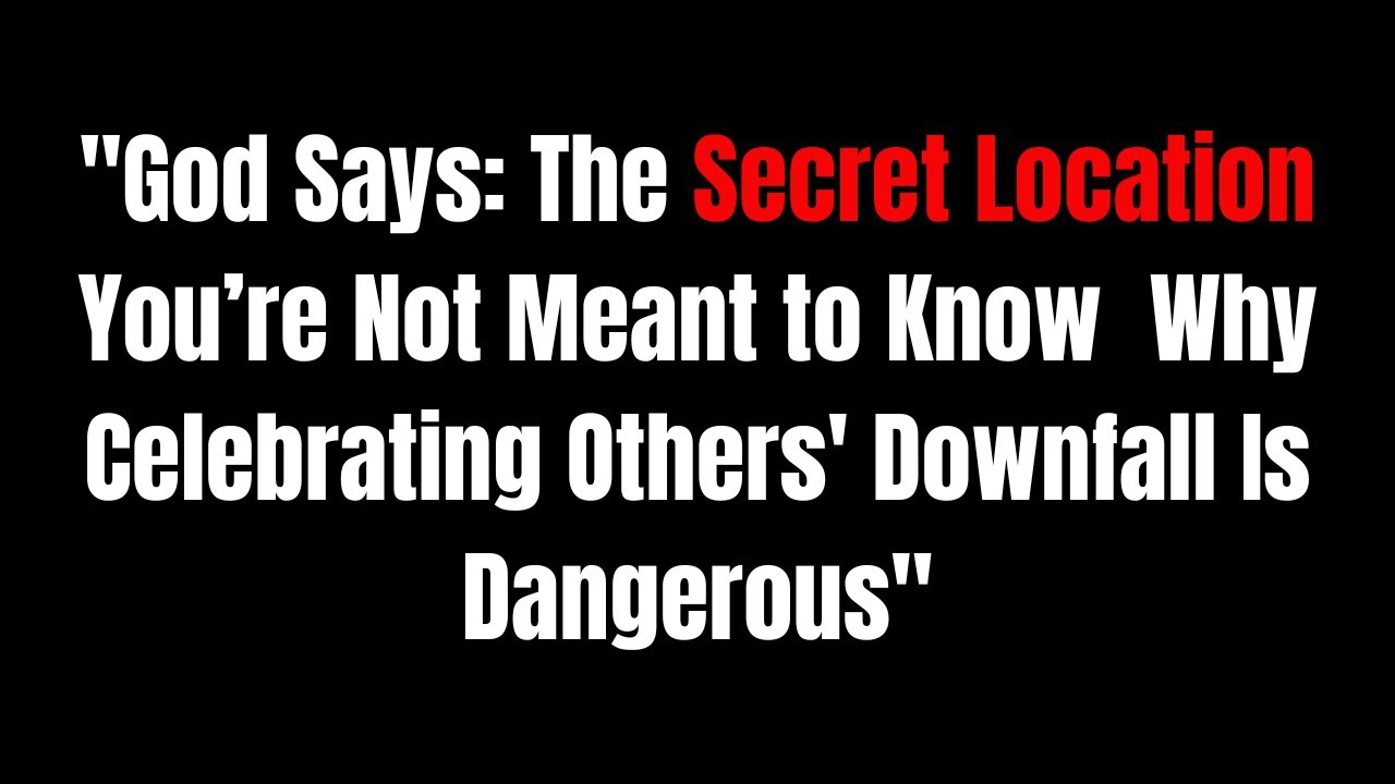 "God Says: The Secret Location You’re Not Meant to Know — Why ...