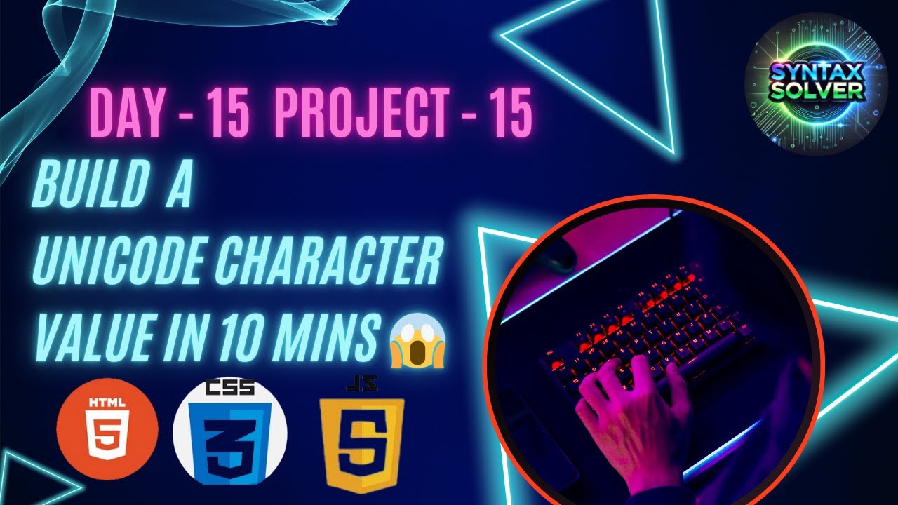 How to Create Your Own Unicode Characters (and Why You'd Want To) - YouTube