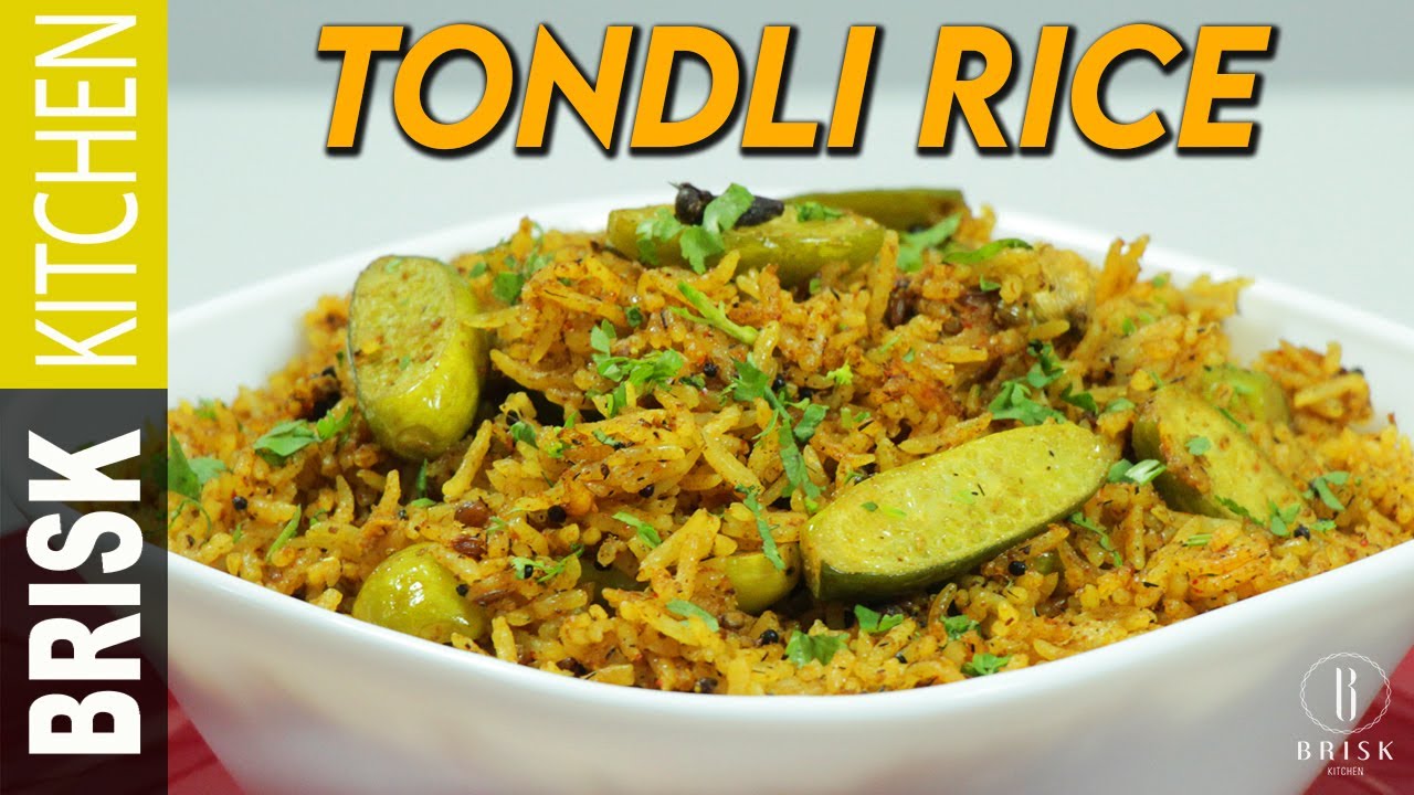 Tondli Rice/Bhat Recipe | Ivy Gourd Rice | तोंडली भात - YouTube