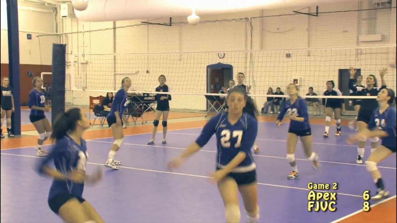 RVC Volleyball - FJVC 16-2 vs. Apex - (Set 1 Part 1) - YouTube