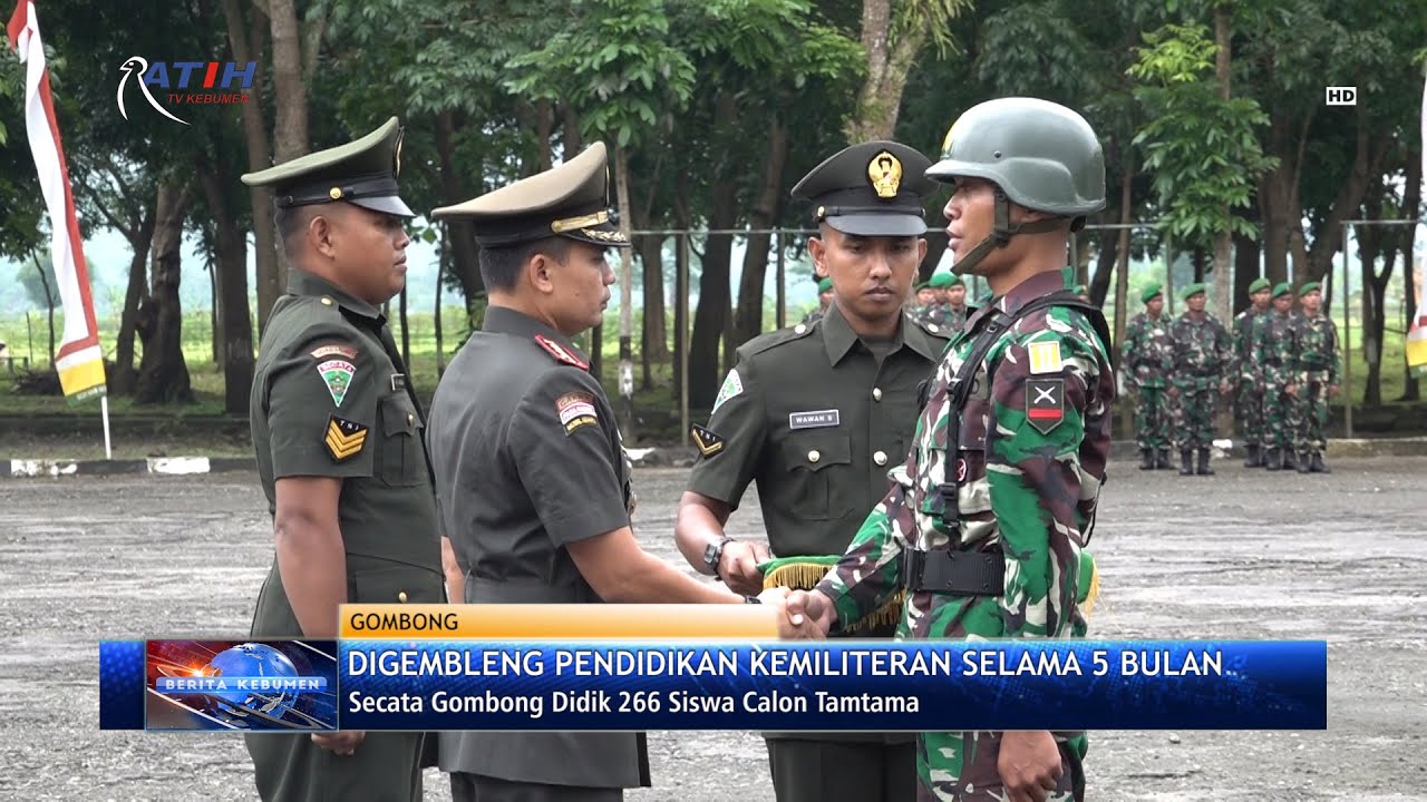 Pembukaan Pendidikan Pertama Tamtama TNI AD Gelombang II TA 2022 di ...