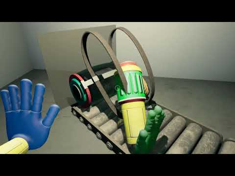 Green Grabpack Gameplay in Poppy Playtime (Gameplay Custom Mode)