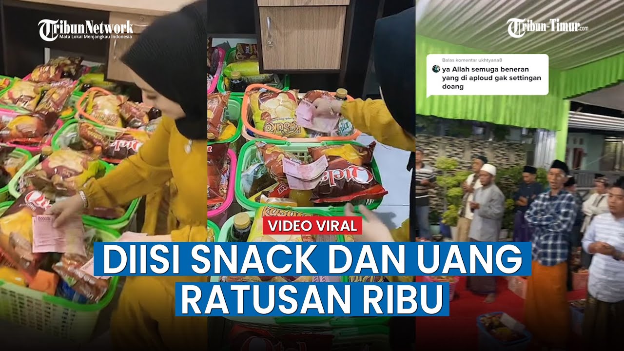 Viral Bingkisan Maulid Nabi, Keranjang Berisi Snack Hingga Bikin ...