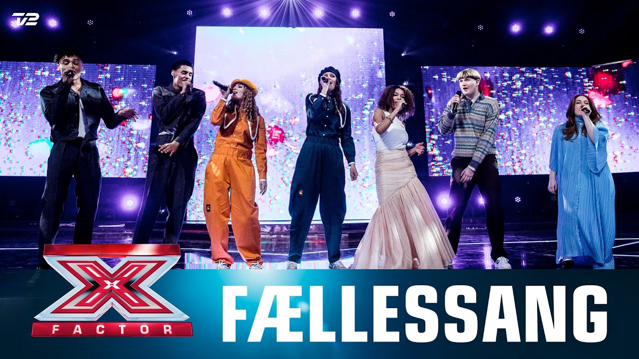 Alle deltagere synger ’Du Er Ikke Alene’ – Sebastian (Liveshow 5) | X ...
