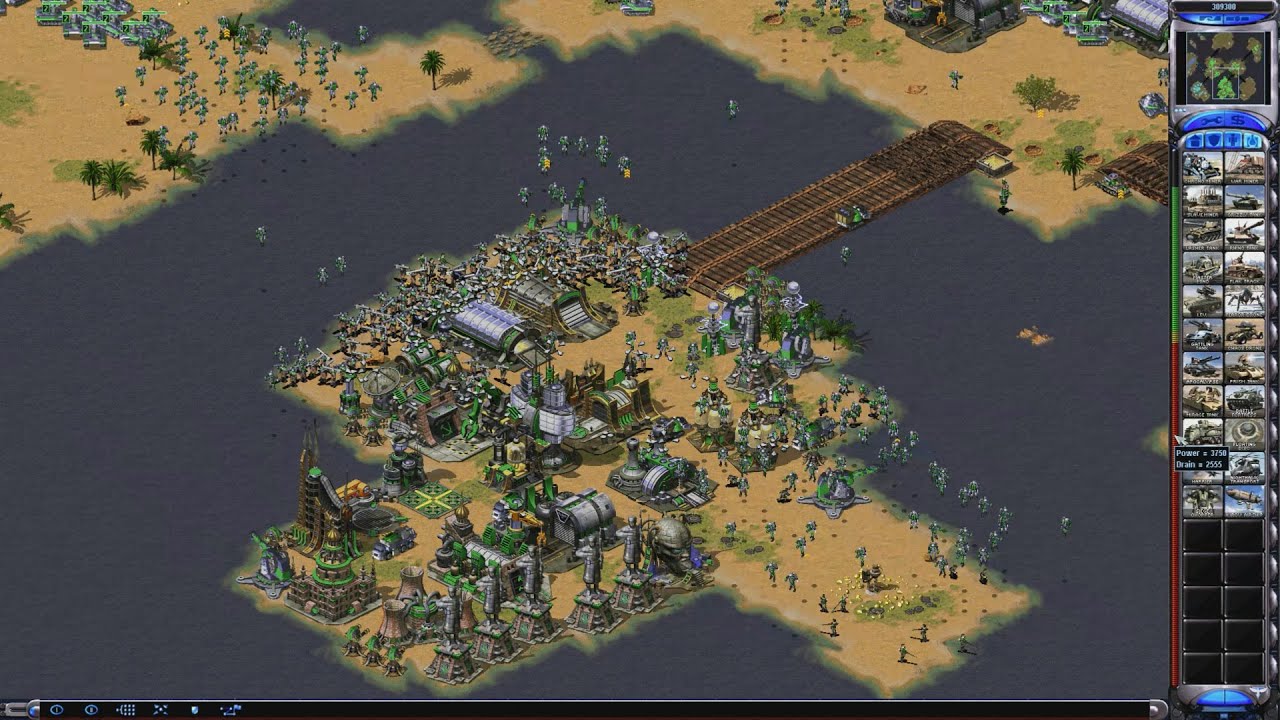 EP.350 : Red Alert 2 : France German 2 vs 4 Yuri's [Island of the Land ...