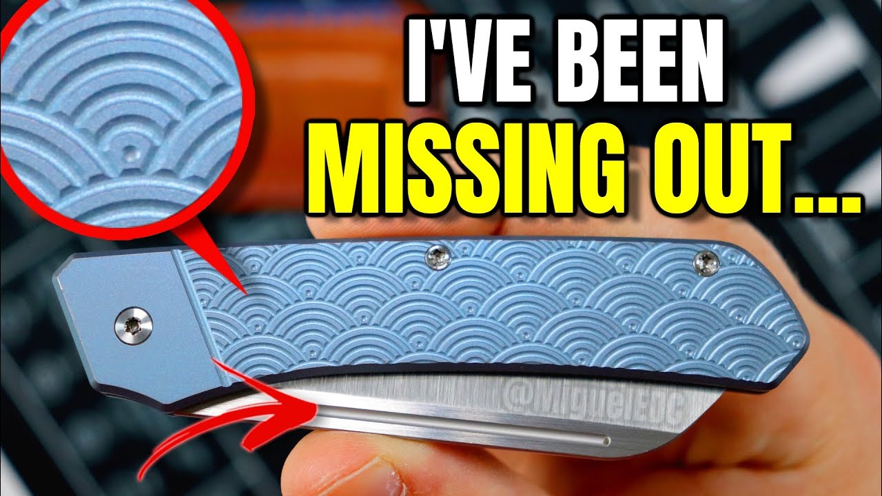 I Need This Titanium Slipjoint ASAP! - Urban EDC & Divo Knives Barley ...