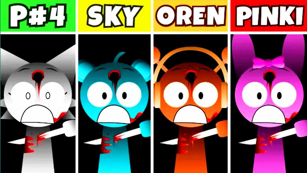 Incredibox Sprunki: Phase 4 But Everyone Is Sky VS Oren VS Pinki - YouTube