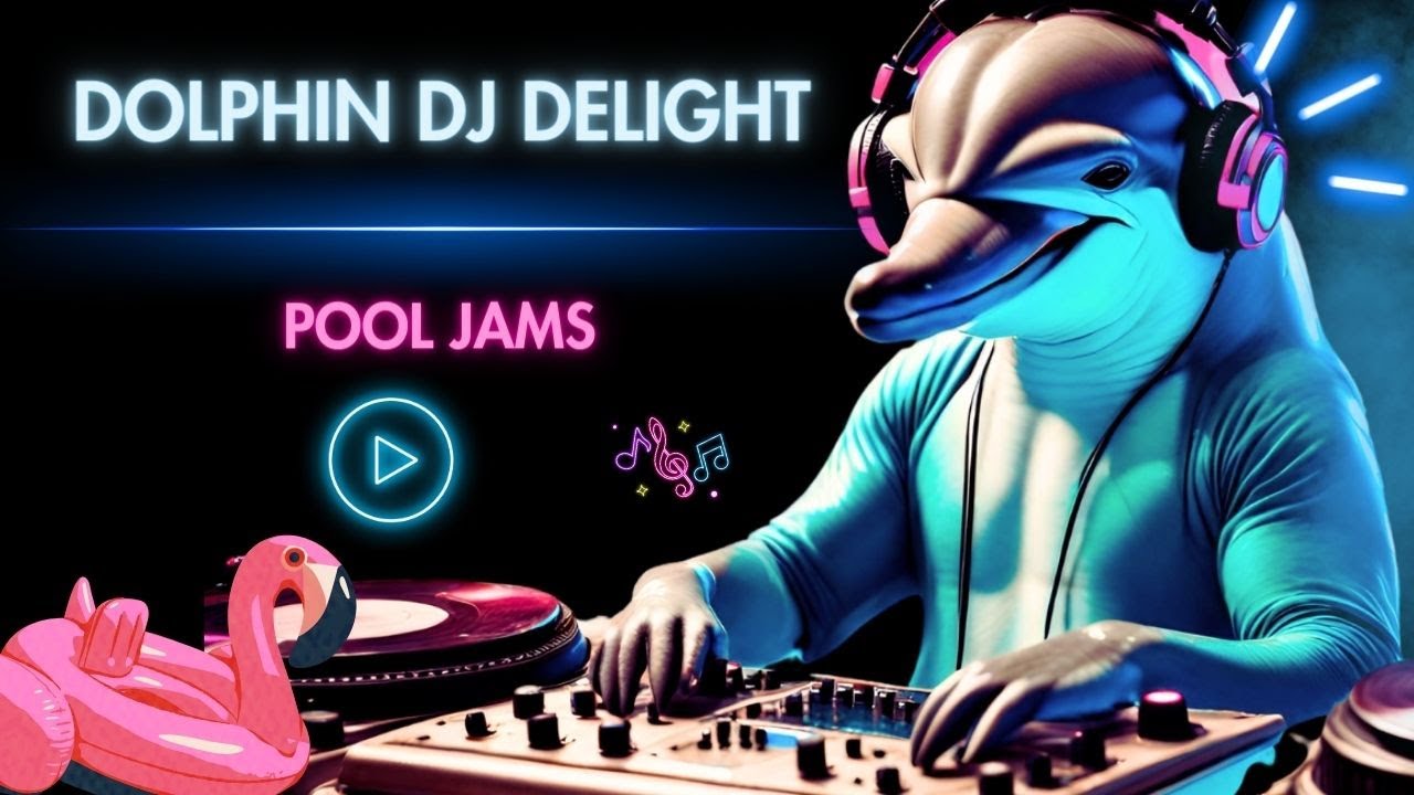 🐬🎶Dolphin DJ's Midnight POOL PARTY Jam - YouTube