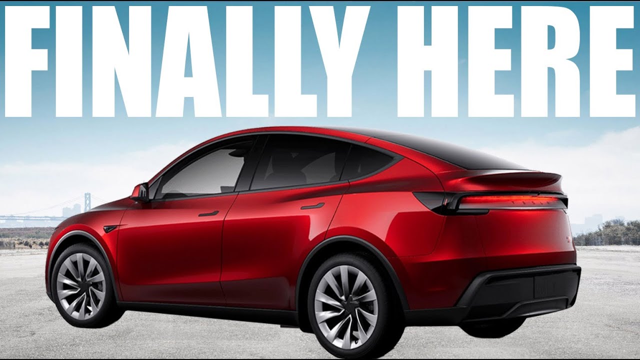2025 Tesla Model Y Juniper Finally Arrives First Look at New Design ...