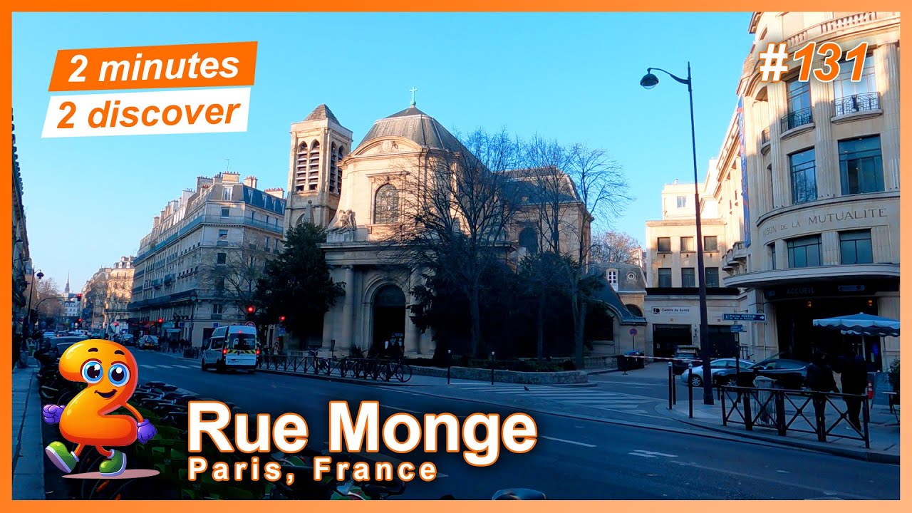 2 minutes 2 discover 131: Rue Monge, Paris, France - YouTube