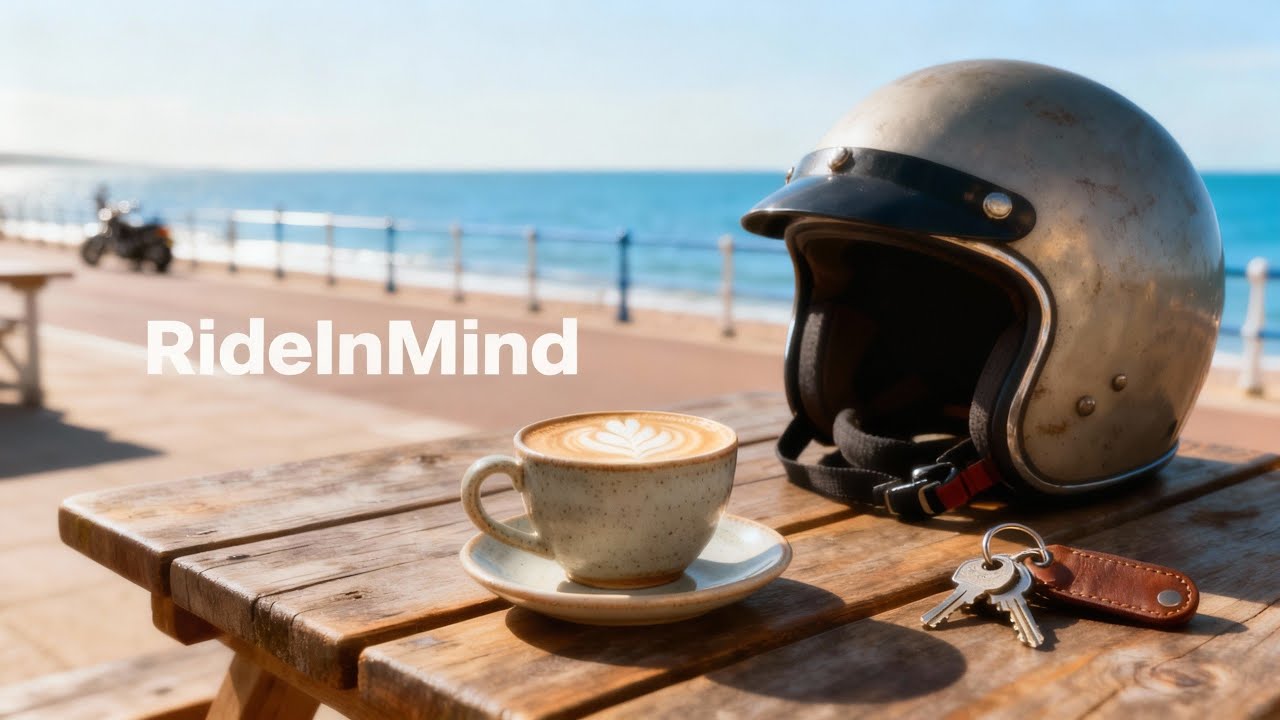 Chill Motorcycle Ride Through Bournemouth. Relaxing Cafe Vibes & Event ...