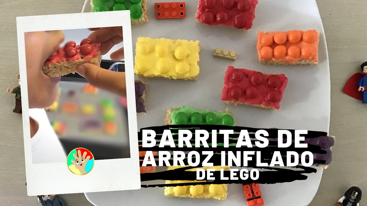 Barritas de Arroz Inflado de Lego - Handy Art - YouTube