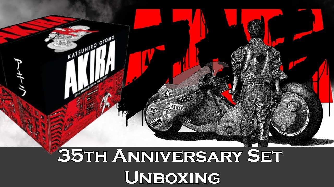 Akira 35th Anniversary Box Set Unboxing & Browsing Through the Art Book ...