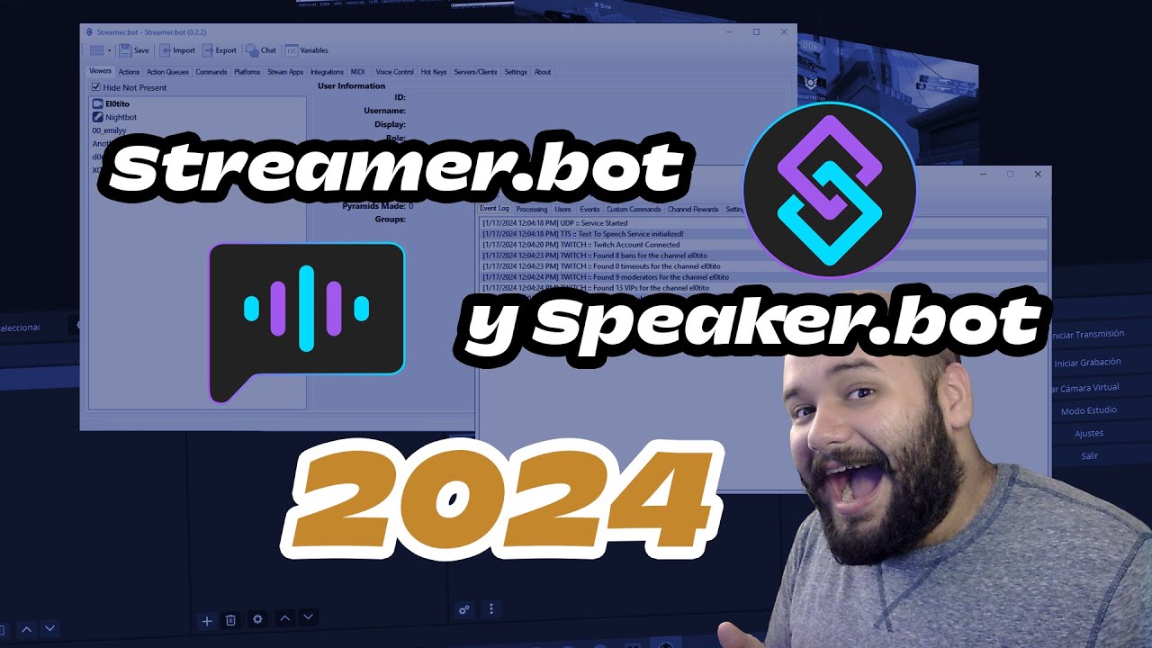 Como Instalar Streamer bot y Speaker bot - YouTube