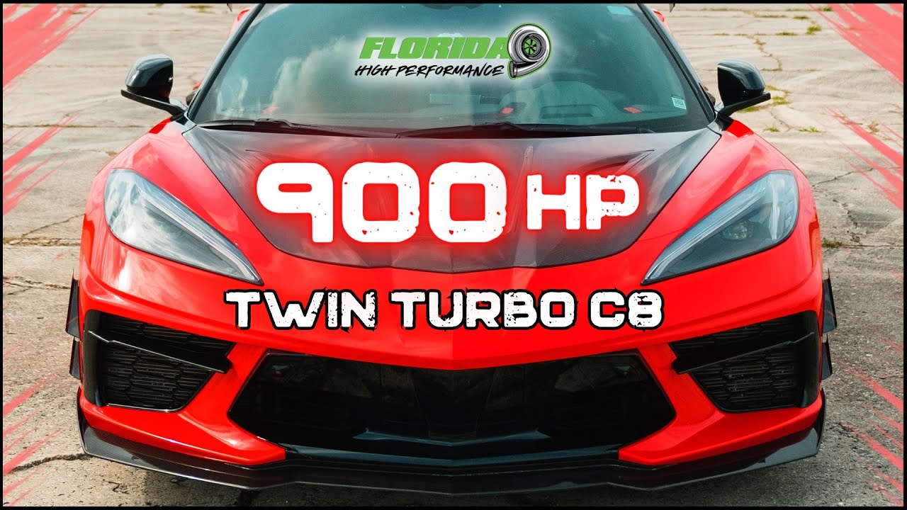 900 HP Twin Turbo C8 Teaser - Florida High Performance - YouTube