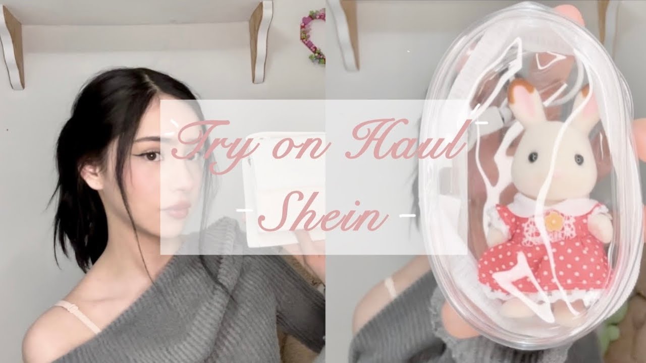 Try on haul + unboxing + primer video - YouTube