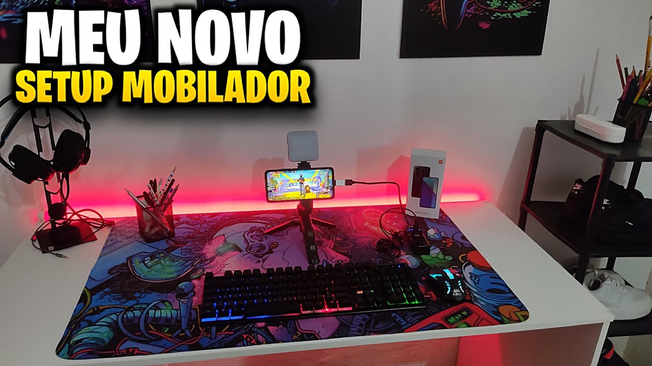 ESSE É MEU NOVO SETUP MOBILADOR! QUANTO GASTEI? - YouTube