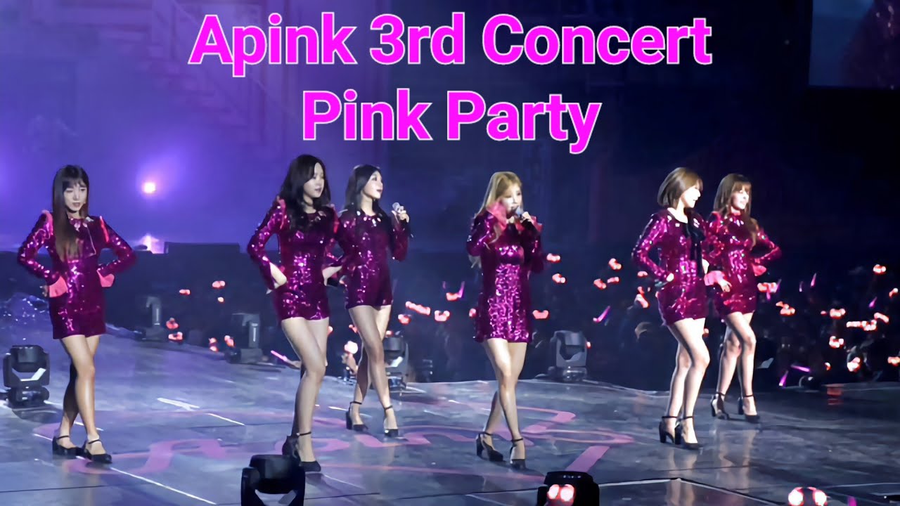 (4K) 에이핑크 🎄 Apink 3rd CONCERT - PINK PARTY : The Secret Invitation 🎄 ...