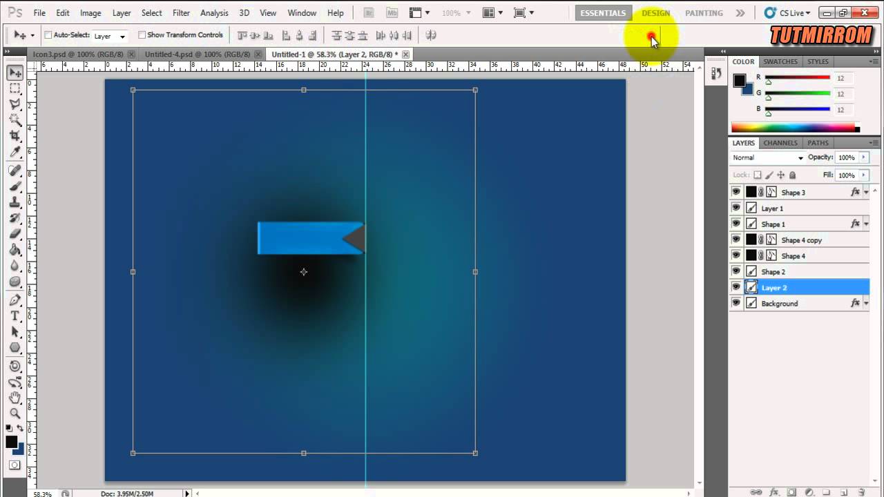 Photoshop Tutorial Graphic Design Infographic Minimal and Clean - YouTube