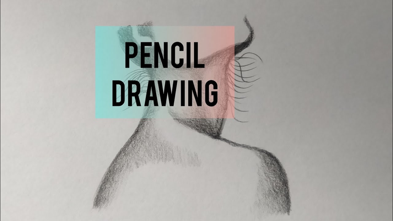 Drawing female neck figure/How to draw a figure - YouTube