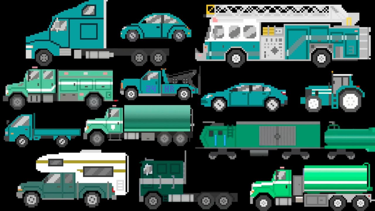 teal vehicles exclusive- the kids picture show - YouTube