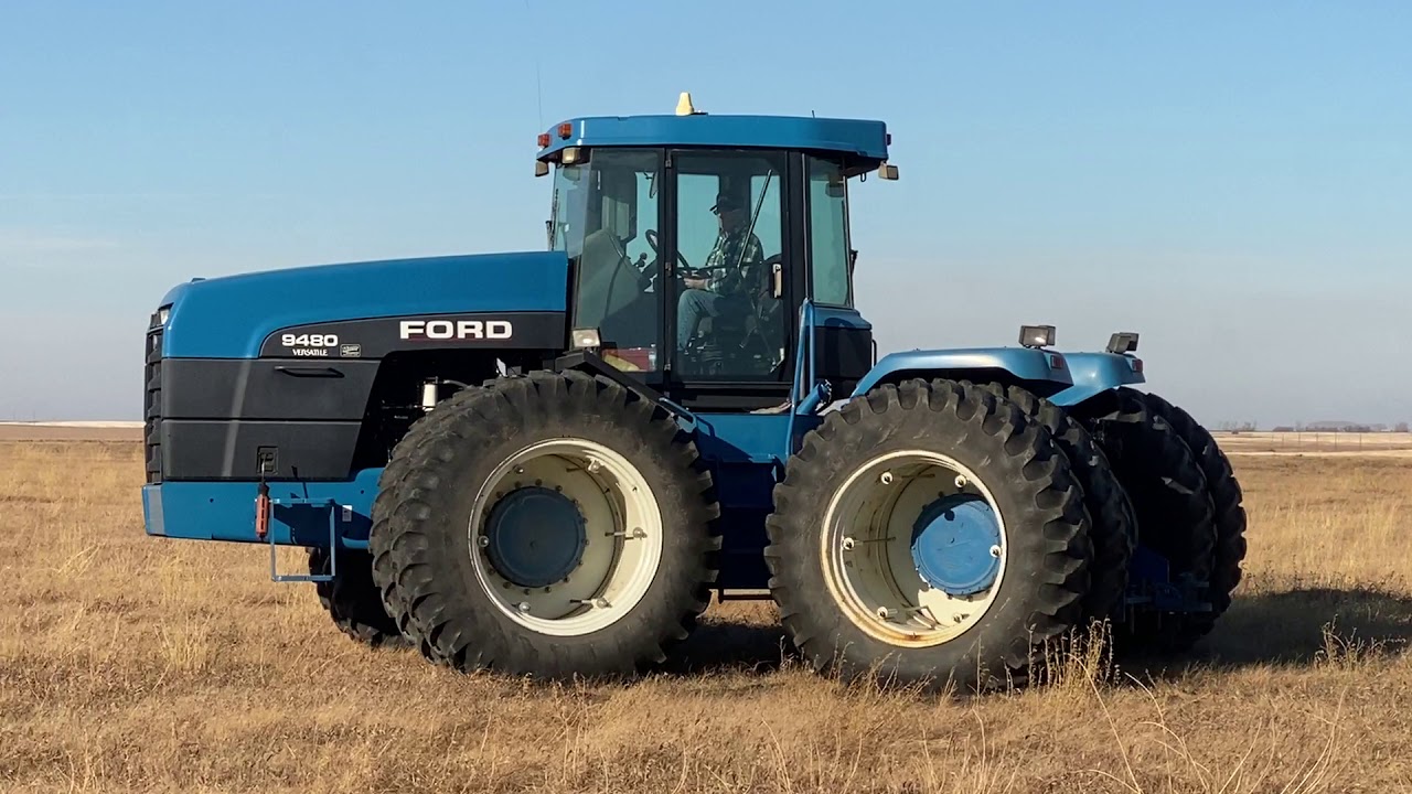 SOLD *1995 Ford Versatile 9480 4wd 300hp tractor - YouTube