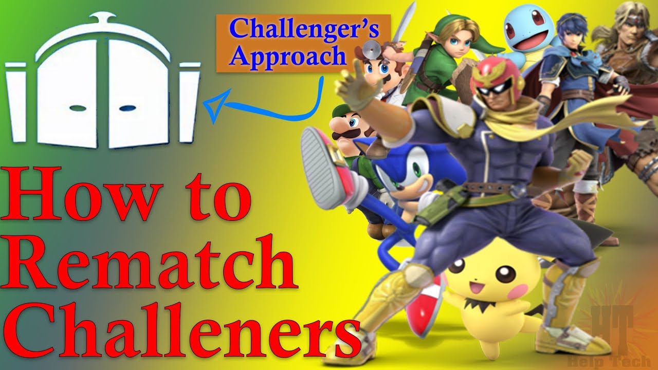 How to Rematch Unlockable Characters in Smash Bros Ultimate (Challenger ...