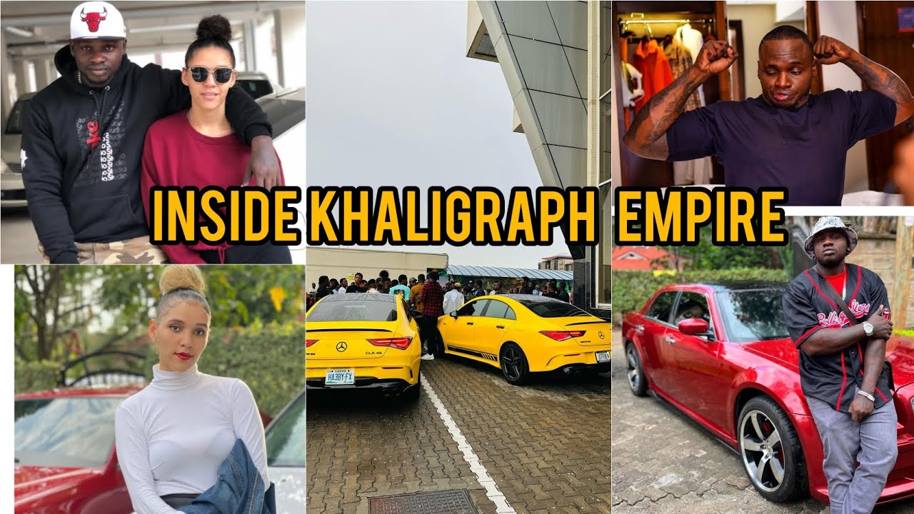 INSIDE KHALIGRAPH MILLIONNAIRE LIFE STYLE,MANSION,STUDIO,CARS ...