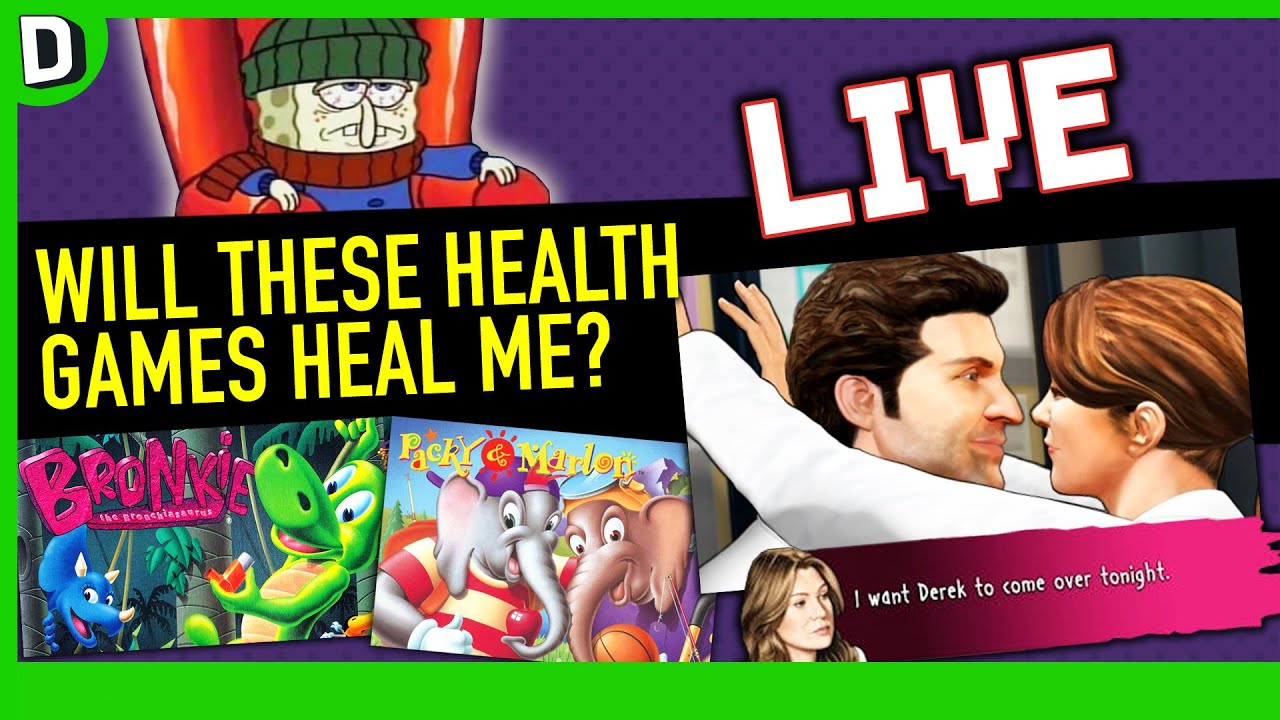 Sick Stream: Games for Your Health - YouTube
