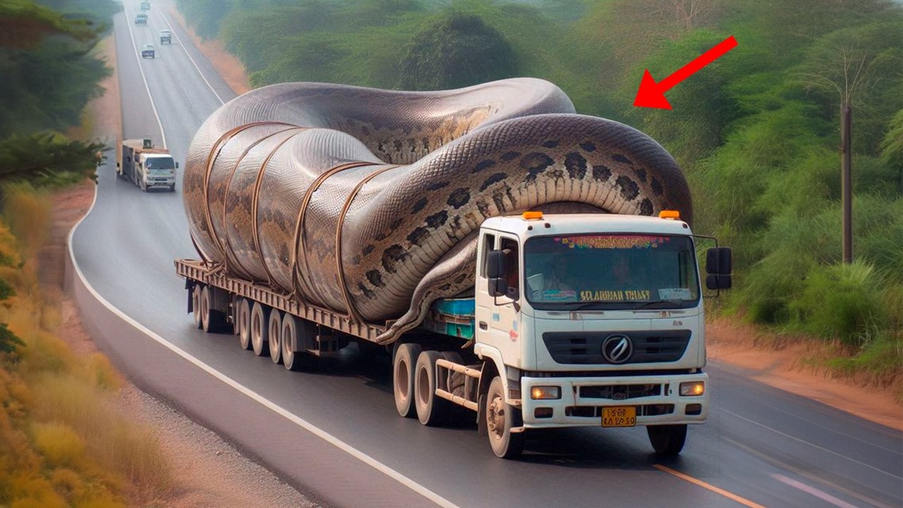 LARGEST snake in the world found in the Amazon. When biologists see something moving in its ...