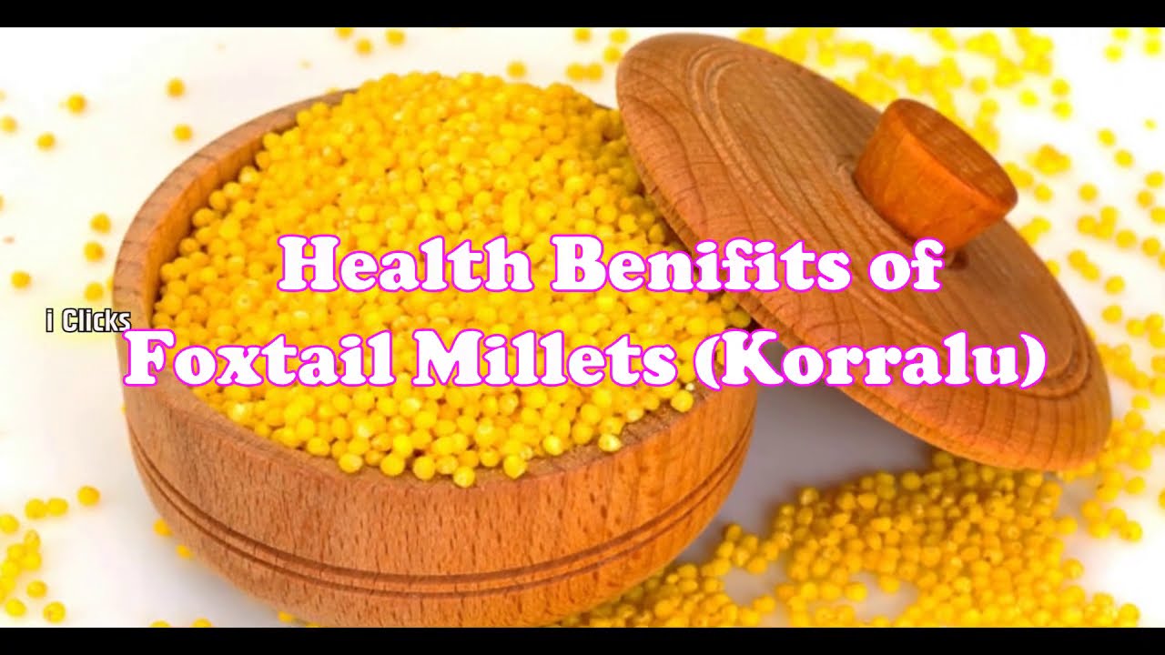 3 varieties of foxtail millets( korralu ) evening snacks - YouTube