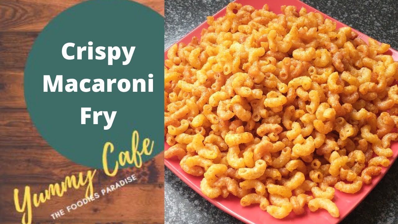 Crispy Macaroni Fry || Crunchy Macaroni || Snacks Recipe || Crunchy ...