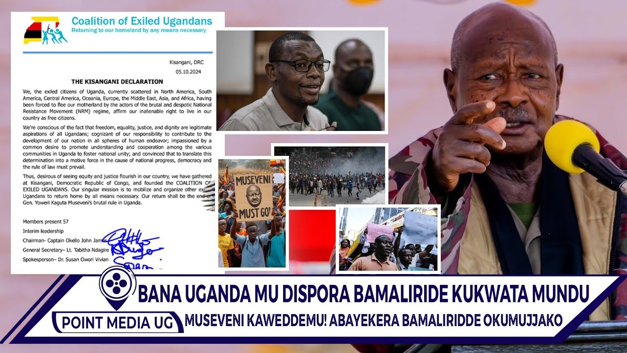 MUSEVENI JIWUNYE!! ABAYEKERA BANA UGANDA MU BUWUNGANGUSSE BAMALIRIDDE ...