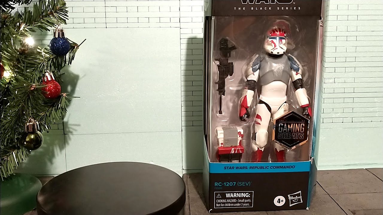 Star Wars Black Series Gaming Greats Republic Commando Sev - YouTube