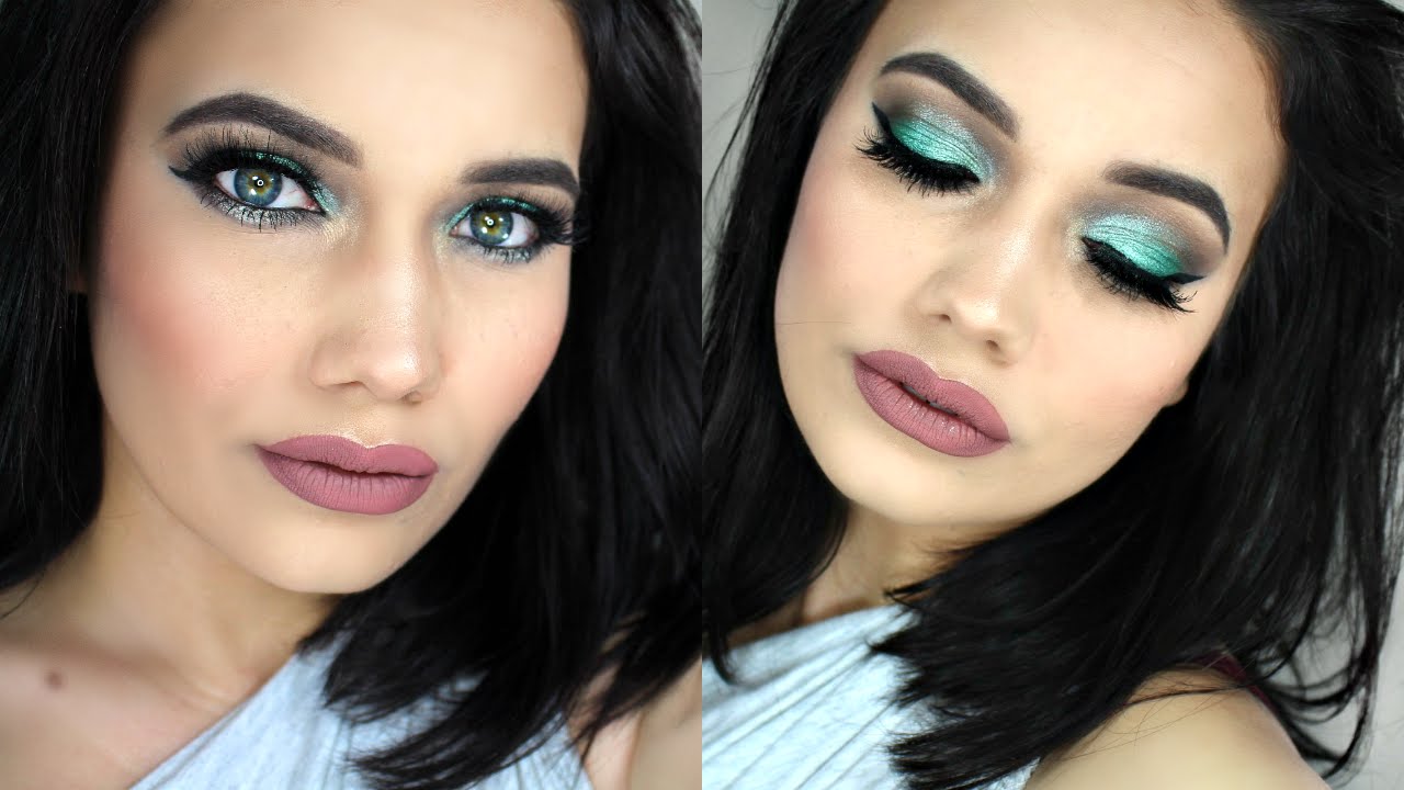 Winter Eye Makeup For Green Eyes