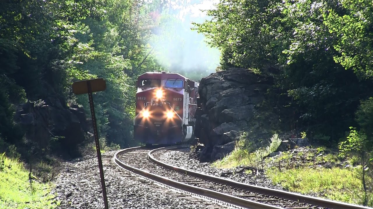 ICE? CP 9673 at Black Road (03SEP2014) - YouTube