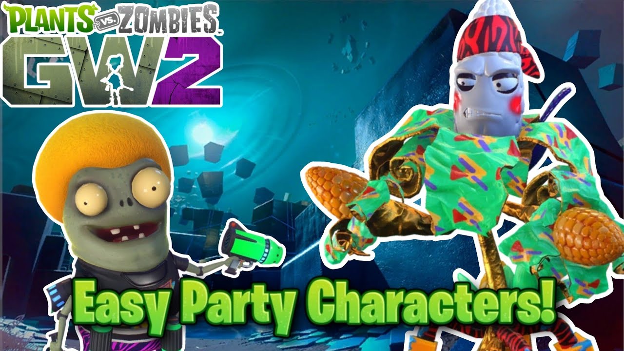 Easy Party Legendary Characters!! - PVZ GW2 Guide - YouTube