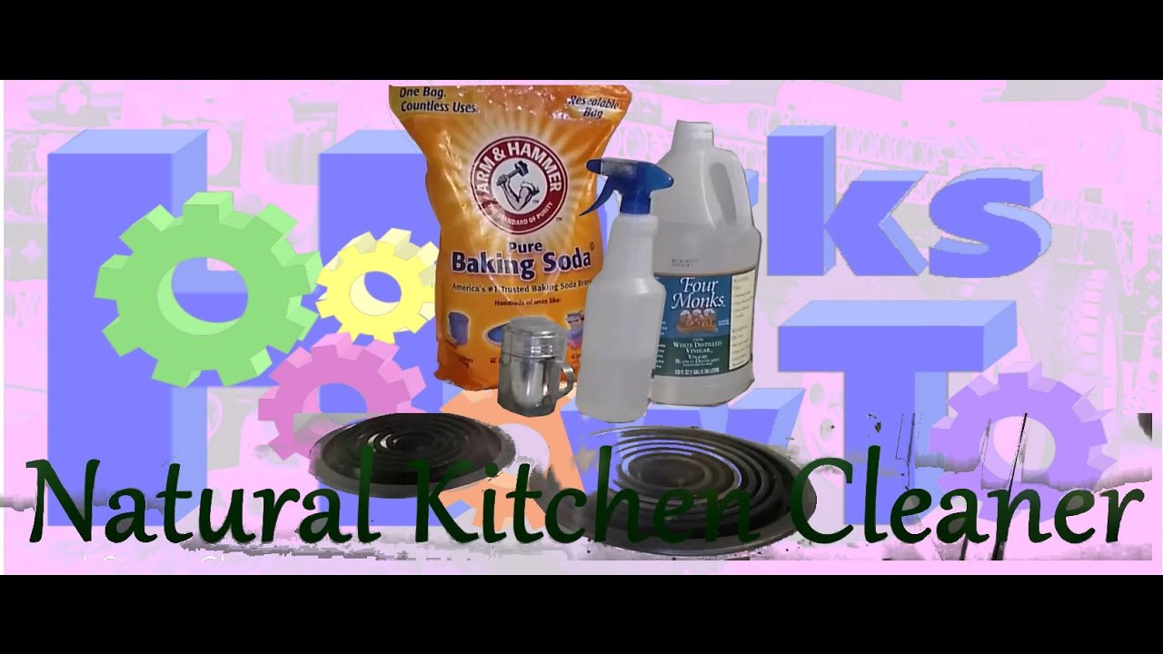 Homemade Kitchen cleaner DIY Natural Stove Cleaner - YouTube