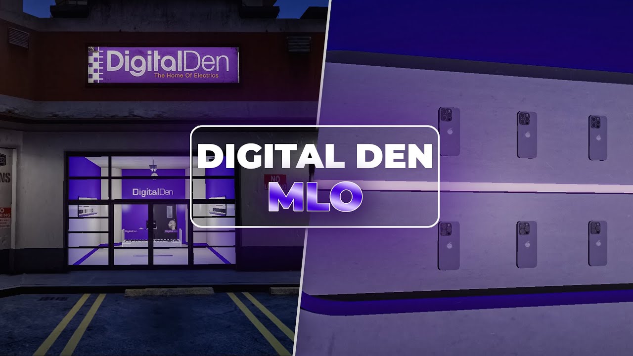 GTA V MLO - Digital Den [FiveM] - YouTube