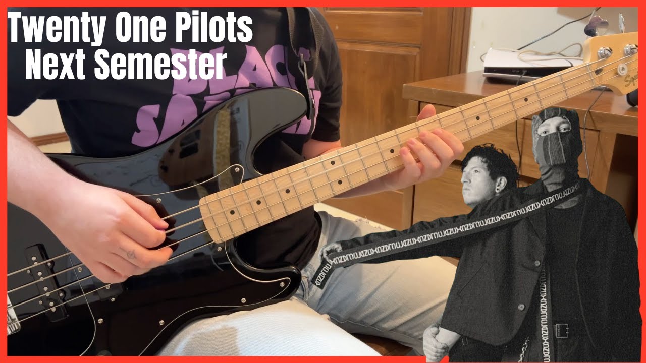 Twenty One Pilots - Next Semester Cover - Bass Cover +Tabs - YouTube