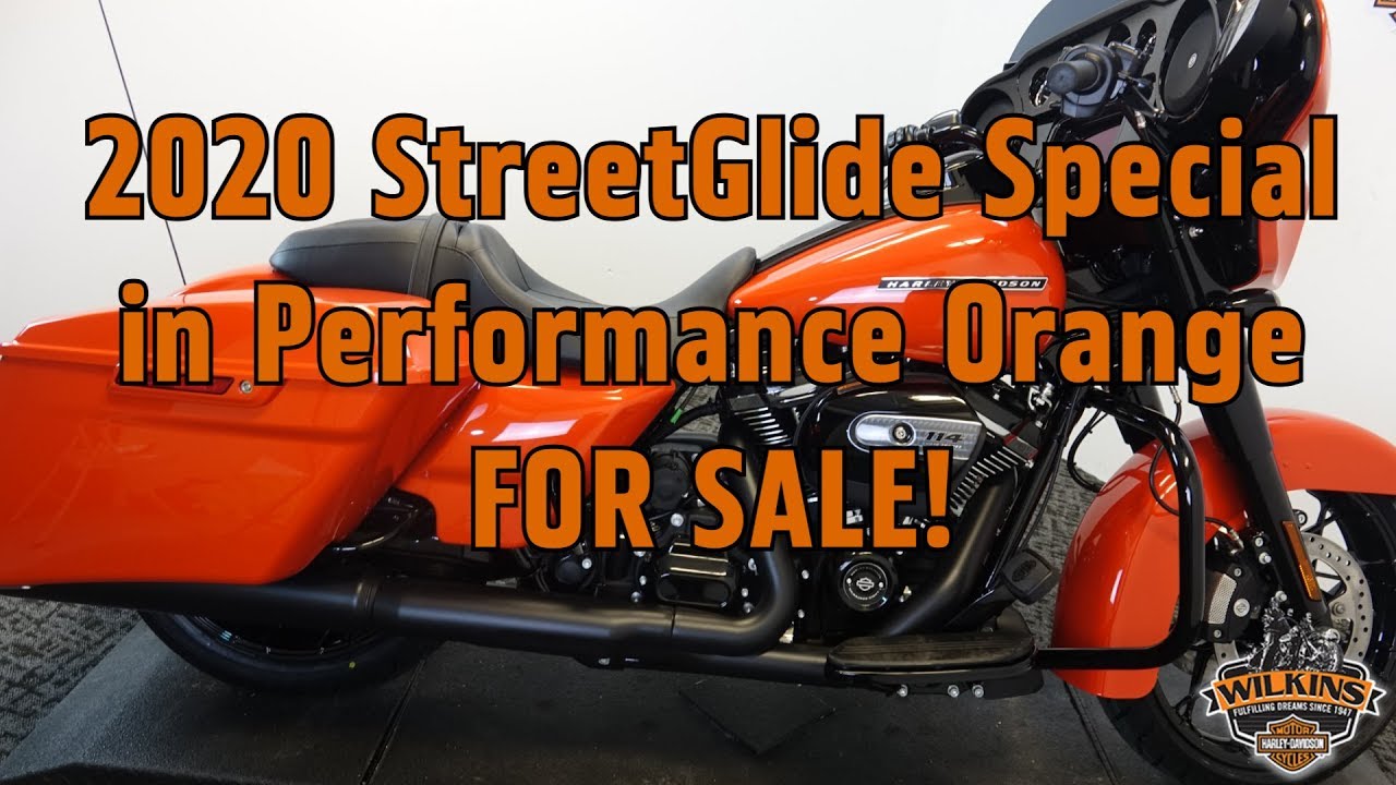 2020 StreetGlide Special in Performance Orange For Sale@Wilkins Harley ...