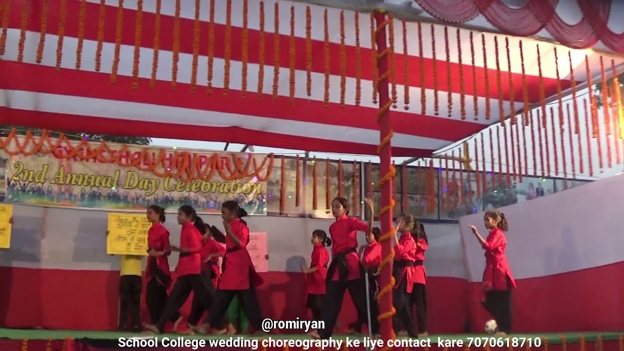 Save Water theme dance performance - YouTube