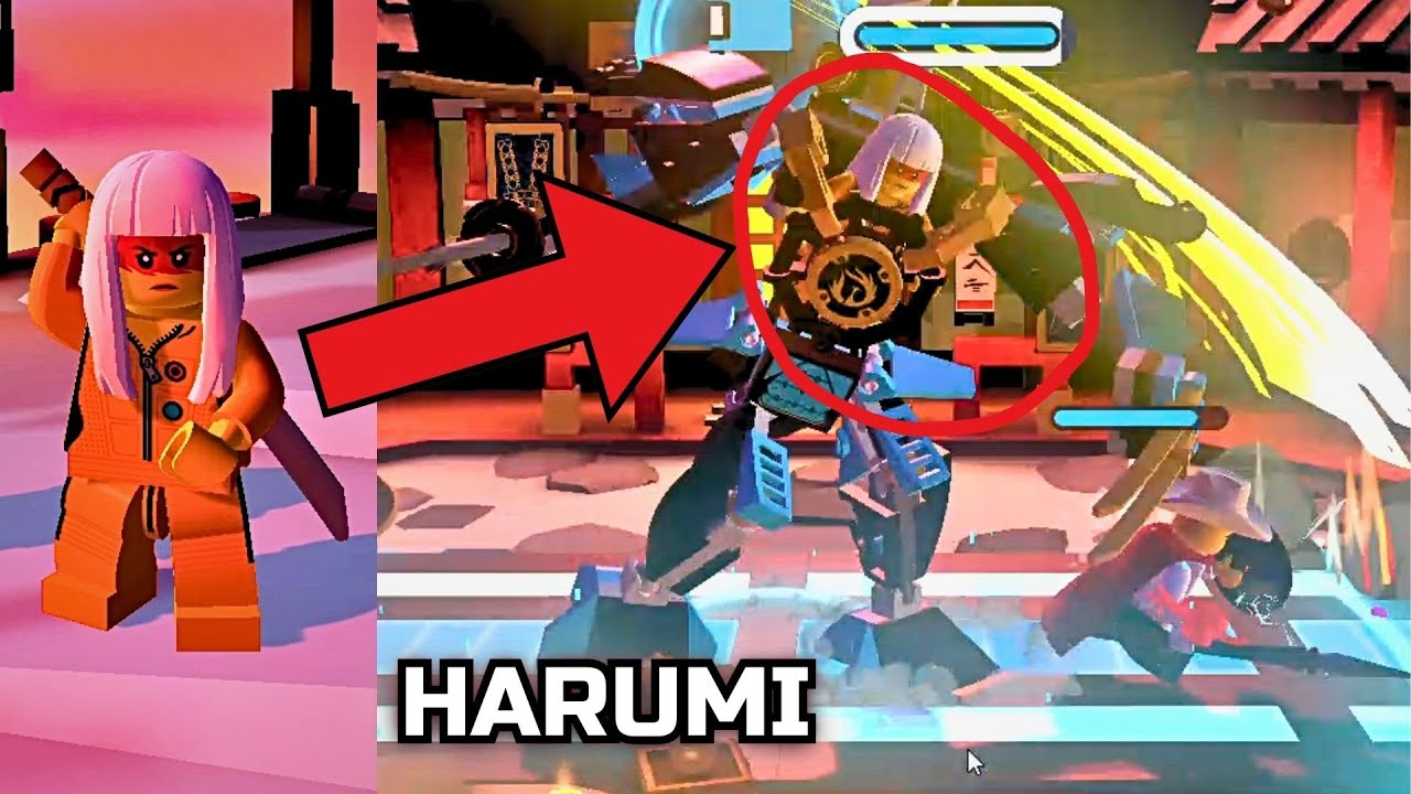 PRINCESS HARUMI in Lego Brawls | Ninjago Dragons Rising - YouTube