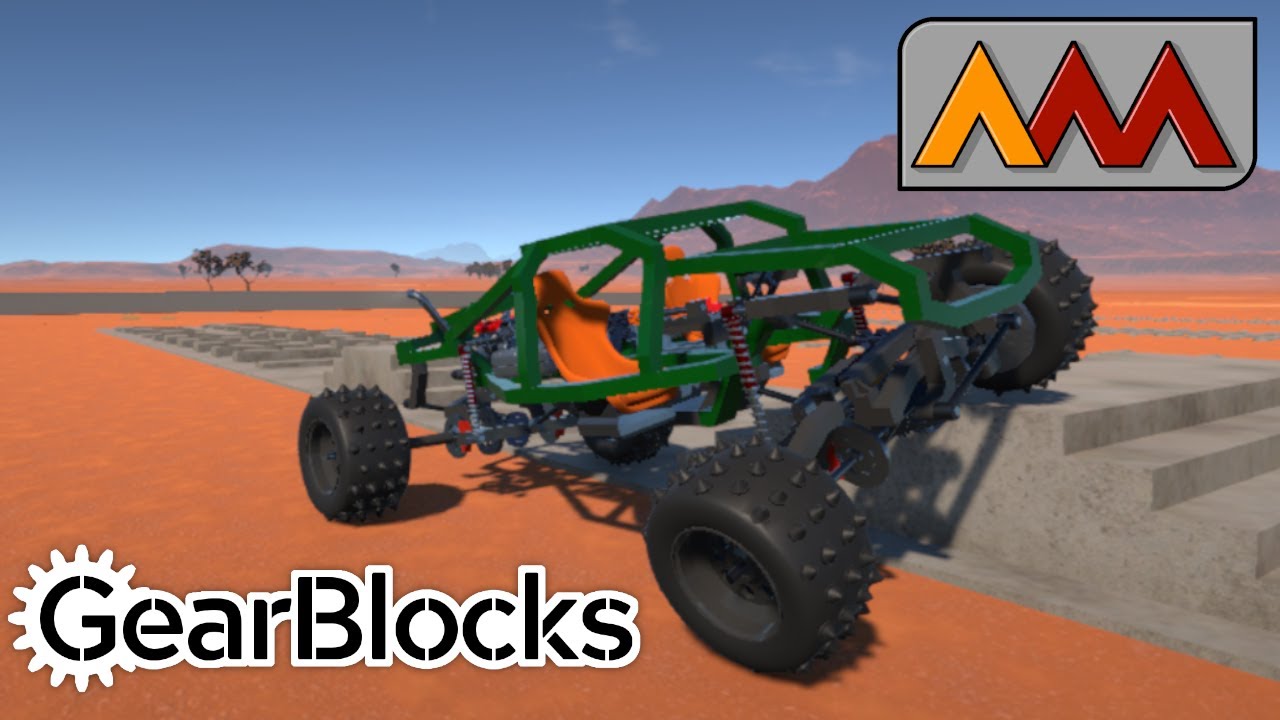 Rickety Rock Crawler | GearBlocks - YouTube